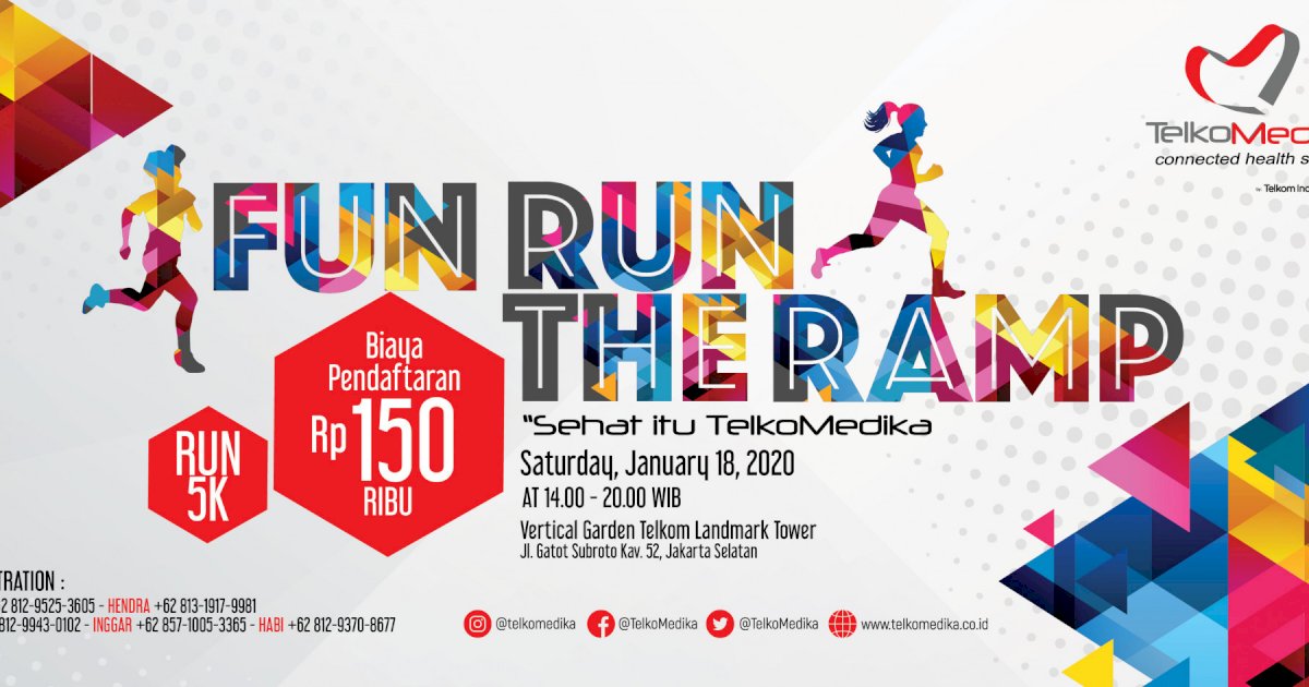 FUN RUN THE RAMP "Sehat Itu TelkoMedika"